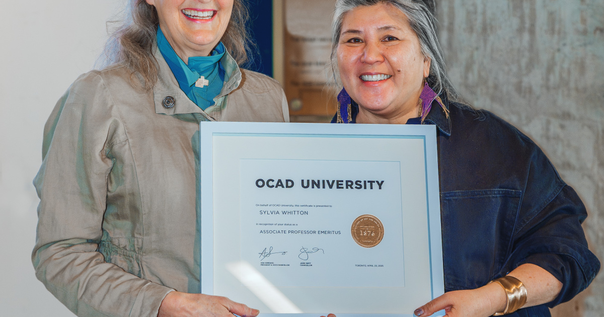 Annual event celebrates the accomplishments of faculty | OCAD University